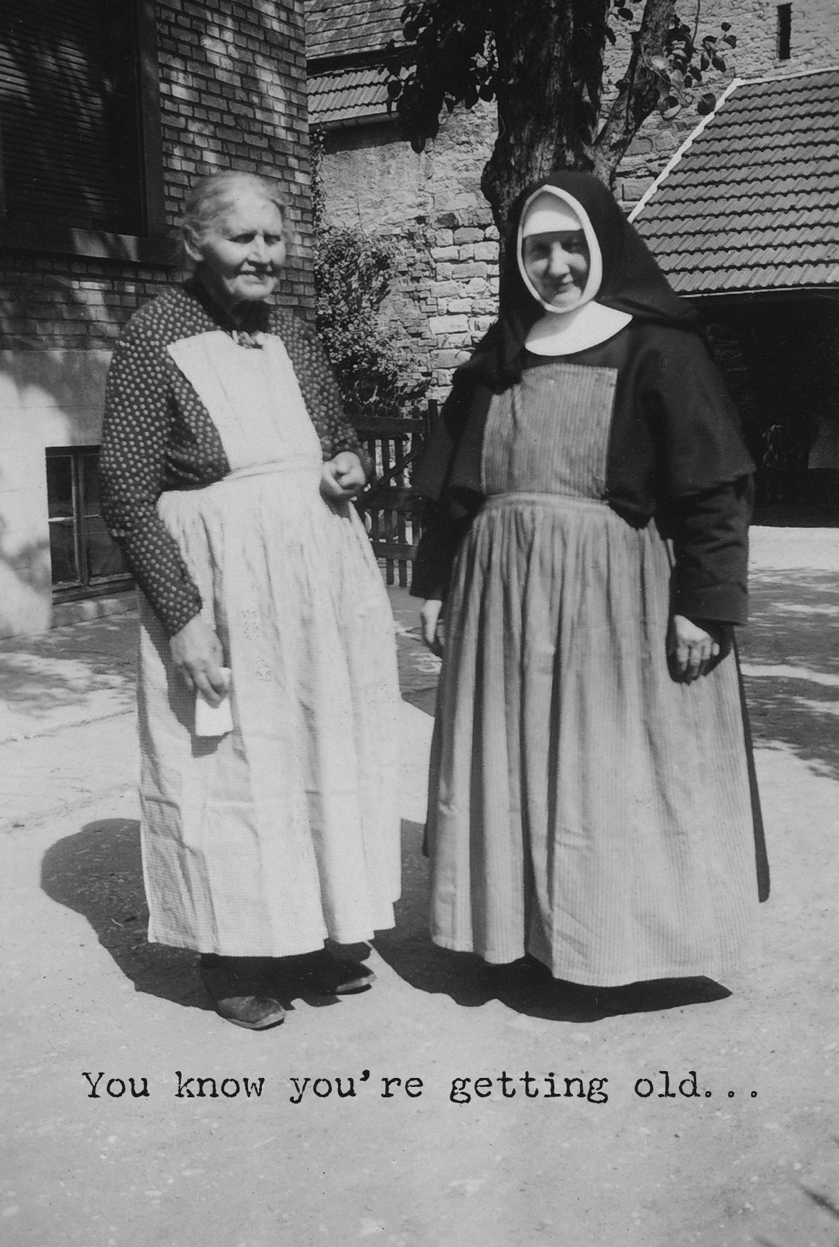 Getting Old Greeting Card - Age